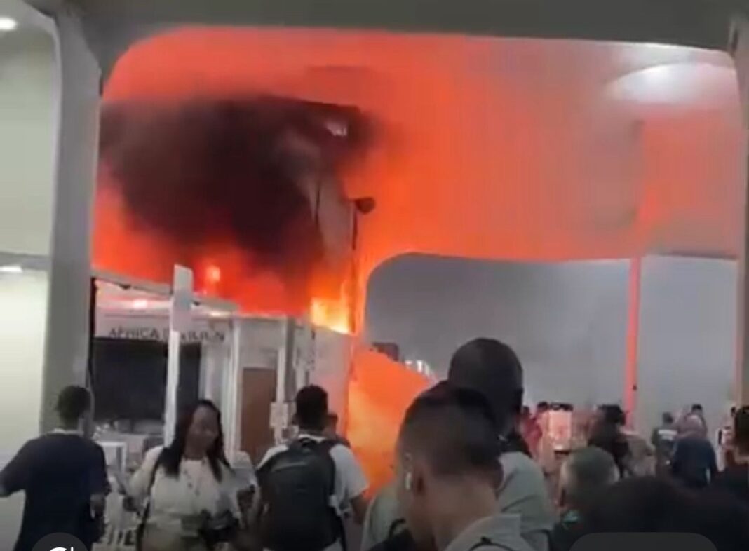 Fire Near Liberian Pavilion Prompts Brief Evacuation at COP30 in Brazil ...